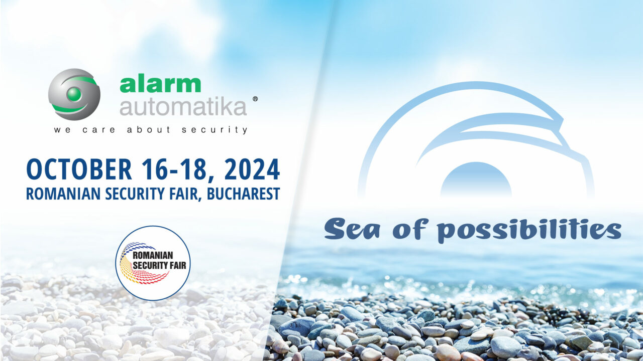 Alarm automatika presents a Sea of possibilities on Romanian Security Fair!