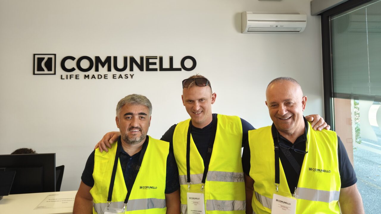 We visited Comunello headquarters
